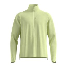 Odlo Grid Fleece Mid Layer 1/2 Zip Bekleidung Herren grün