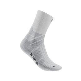 Bauerfeind Sports Run Performance Mid Cut Socks Bekleidung Herren wei&szlig; L