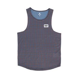 Saysky Houndstooth Combat Singlet Bekleidung Herren blau S
