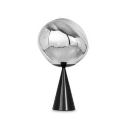 Tom Dixon Melt Cone Fat Table Silver LED