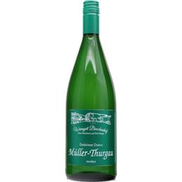 Weingut Bacchushof M&uuml;ller-Thurgau 1,0 L / Rivaner 2025 Trocken - Dexheimer Doktor Rheinhessen &ndash; Wei&szlig;wein Qualit&auml;tswein