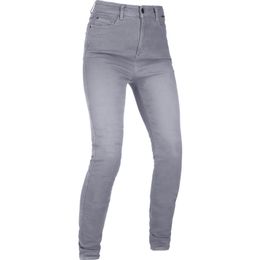 Richa Second Skin Damen Jeans grau 36 - Motorradbekleidung - Motorradhosen - Motorrad Jeanshosen