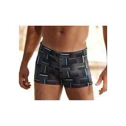 Chiemsee Herren Boxer-Badehose, schwarz-grau, Größe 7