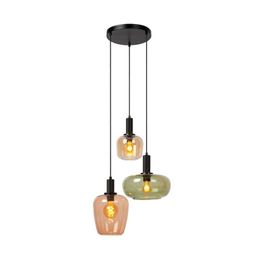 Lucide ILONA Pendelleuchte 3-flammig rund, E27, 45408/13/99,