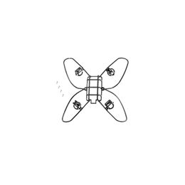 Schutzk&auml;fig mit Schrauben f&uuml;r Carrera RC Micro Quadrocopter (502002)