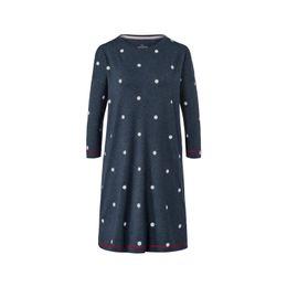 Tchibo - Nachthemd - Damen - Gr. XL - dunkelblau/gepunktet