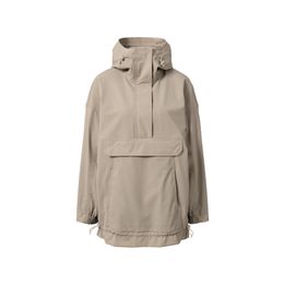 Tchibo - Oversized-Funktionsregenjacke - Damen - Gr. 36 - grau-beige