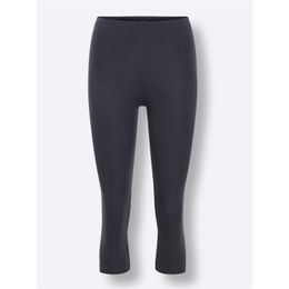 w&auml;schepur w&auml;schepur Damen Lange Unterhose in 3/4-L&auml;nge, grau, Gr&ouml;&szlig;e 40