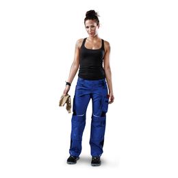 K&Uuml;BLER WORKWEAR K&uuml;bler Pulsschlag Hose 2124 kornblumenblau/schwarz Gr&ouml;&szlig;e 36 ; K&uuml;bler Workwear (21245353-4699-36)