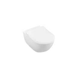 Villeroy & Boch V&B Combi-Pack Wand-Tiefspül-WC Subway 2.0 weiß, DirectFlush, mit WC-Sitz ; Villeroy & Boch (5614R201)
