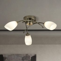 Searchlight Herrliche Deckenleuchte Opera 3-flammig altmessing