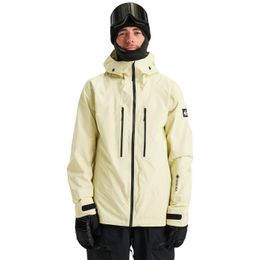Snowboardjacke Quiksilver "Pro Path Stretch GORE-TEX", Herren, Gr. S, pastel gelb, 100% Polyester, Jacken