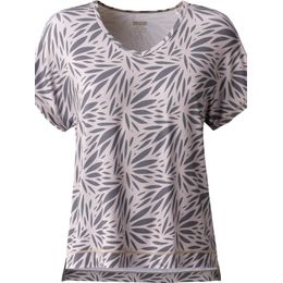 Funktionsshirt LPO "Funktionsshirt Delia", Damen, Gr. 44L, etherea, 90% Polyester, 10% Elasthan, regular fit, Shirts Funktionsshirt