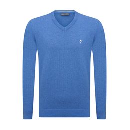 Jacey Quinn Pullover Herren Gr&ouml;&szlig;e S indigo / dunkelblau