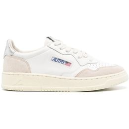 Autry Low-Top Sneaker - baskets medalist a empiecements 2 - Gr. 35 (EU) - in Beige - f&uuml;r Damen
