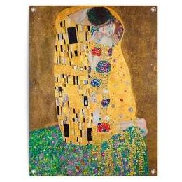 Poster Reinders "Der Kuss", gelb (farbe bild(er): gelb), B:60cm H:80cm T:0,1cm, Leinwand, Bilder