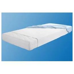 Matratzenauflage "Dormisette Protect & Care, Allergiker geeignet (Hausstauballergiker)", weiß, B:90cm L:190cm, Obermaterial: 100% Baumwolle, Dormisette PROTECT & CARE, Matratzenzubehör, Auflage, 70x140, 90x200 cm und weiteren Größen, wasserdicht