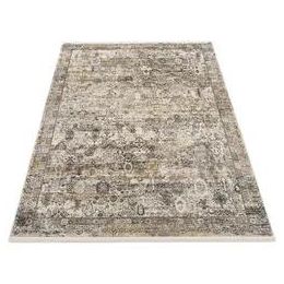 Läufer OCI DIE TEPPICHMARKE "BESTSELLER TADI", grau (goldfarben, grau), B:80cm H:8mm L:300cm, Viskose, Teppiche