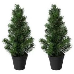 Künstlicher Weihnachtsbaum Creativ green "Weihnachtsdeko, künstlicher Christbaum, Tannenbaum", grün, H:43cm, Kunststoff, Weihnachtsbäume, Kunstweihnachtsbäume, täuschend echt aussehend