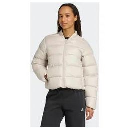 Winterjacke Adidas SPORTSWEAR "ESSENTIALS CLIMAWARM KUNSTDAUNEN PUFFER", Damen, Gr. L, wonder aluminium, Obermaterial: 100% Polyester, normal, Jacken Winterjacke