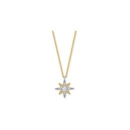 Engelsrufer 925 Sterling Silber, rhodiniert, Zirkonia Halskette 40+4cm | Gr.: onesize