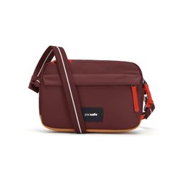 Pacsafe Go Umhängetasche RFID 24 cm in garnet red | Gr.: onesize