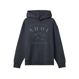 F4NT4STIC Hoodie Ahoi M&ouml;we Knut und Jan in off black | Gr.: XS