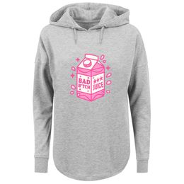 F4NT4STIC Oversized Hoodie Internationaler Frauentag: Girl-Power-Design in grau | Gr.: XL