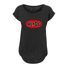 F4NT4STIC T-Shirt ACDC Red Circle Logo f&uuml;r Kinder & Herren in schwarz | Gr.: L