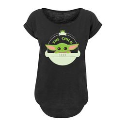 F4NT4STIC T-Shirt Star Wars The Mandalorian Baby Yoda in schwarz | Gr.: XS