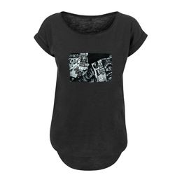 F4NT4STIC T-Shirt ACDC Badges And Posters Collection in schwarz | Gr.: XS