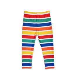 Toby tiger Badeleggings mit Happy Streifen in bunt | Gr.: 116