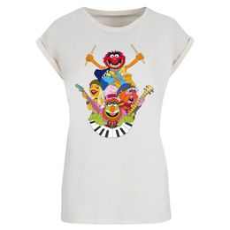 F4NT4STIC T-Shirt Disney Muppets Dr. Teeth and The Electric Mayhem in Whitesand | Gr.: M