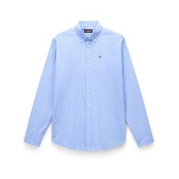 Napapijri Pullover "G-Terra Ls" in Blau | Gr.: M