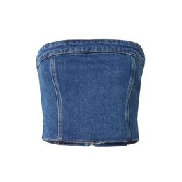 Modstr&ouml;m modstr&ouml;m Top 'Ivanna' Damen Gr&ouml;&szlig;e S blue denim