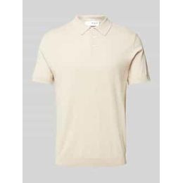 Selected Homme Poloshirt mit elastischen Abschlüssen