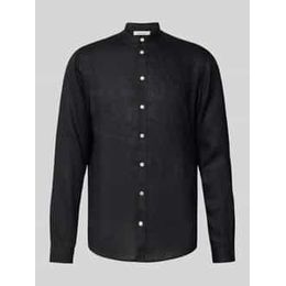 Casual Friday Slim Fit Freizeithemd aus Leinen Modell 'Anton'