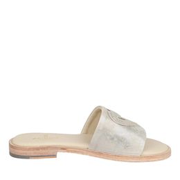 CRICK IT Crickit Sandaletten mit Absatz - Sandale RODA - Gr. 37 (EU) - in Taupe - f&uuml;r Damen