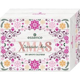 Essence Kosmetik-Adventskalender »XMAS treasure box DIY ADVENT CALENDAR« ab 14 Jahren bunt 0 24 Überraschungsprodukte für Gesicht, Augen, Lippen...