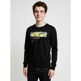 Blue Seven Jungen Langarmshirt schwarz 140 (146)