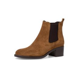 Tamaris Chelsea Boots Damen Gr&ouml;&szlig;e 42 braun / schwarz Winterschuhe