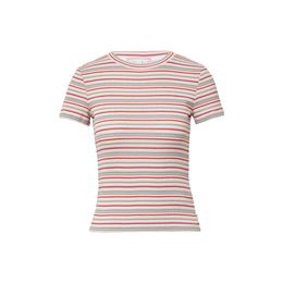 QS T-Shirt Damen Gr&ouml;&szlig;e S ecru / hellblau / khaki / rot
