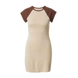 Hollister Kleid Damen Größe 40 braun / hellbraun Winterkleid