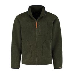 MGO Fleecejacke Damen Größe L dunkelgrün
