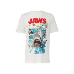s.Oliver Shirt 'Jaws' male White size L