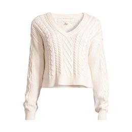 AÉROPOSTALE Pullover Damen Größe XL weiß