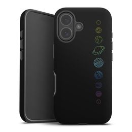 DeinDesign iPhone 17 Handy Panzer Handyhülle robuste Outdoor Hülle Schutzhülle matt Planet Weltall Universe Tough Case