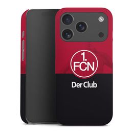 DeinDesign iPhone 17 Pro Handy Premium Case Smartphone Handyh&uuml;lle Schutzh&uuml;lle matt Official Licensed Product Der Club 1. Fc N&uuml;rnberg Premium Case