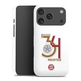 DeinDesign iPhone 17 Pro Handy Premium Case Smartphone Handyh&uuml;lle Schutzh&uuml;lle matt Official Licensed Product Master Fc Bayern M&uuml;nchen Premium Case