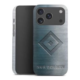 DeinDesign iPhone 17 Pro Handy Premium Case Smartphone Handyh&uuml;lle Schutzh&uuml;lle matt Metallic Look Hsv Hamburger Sv Premium Case